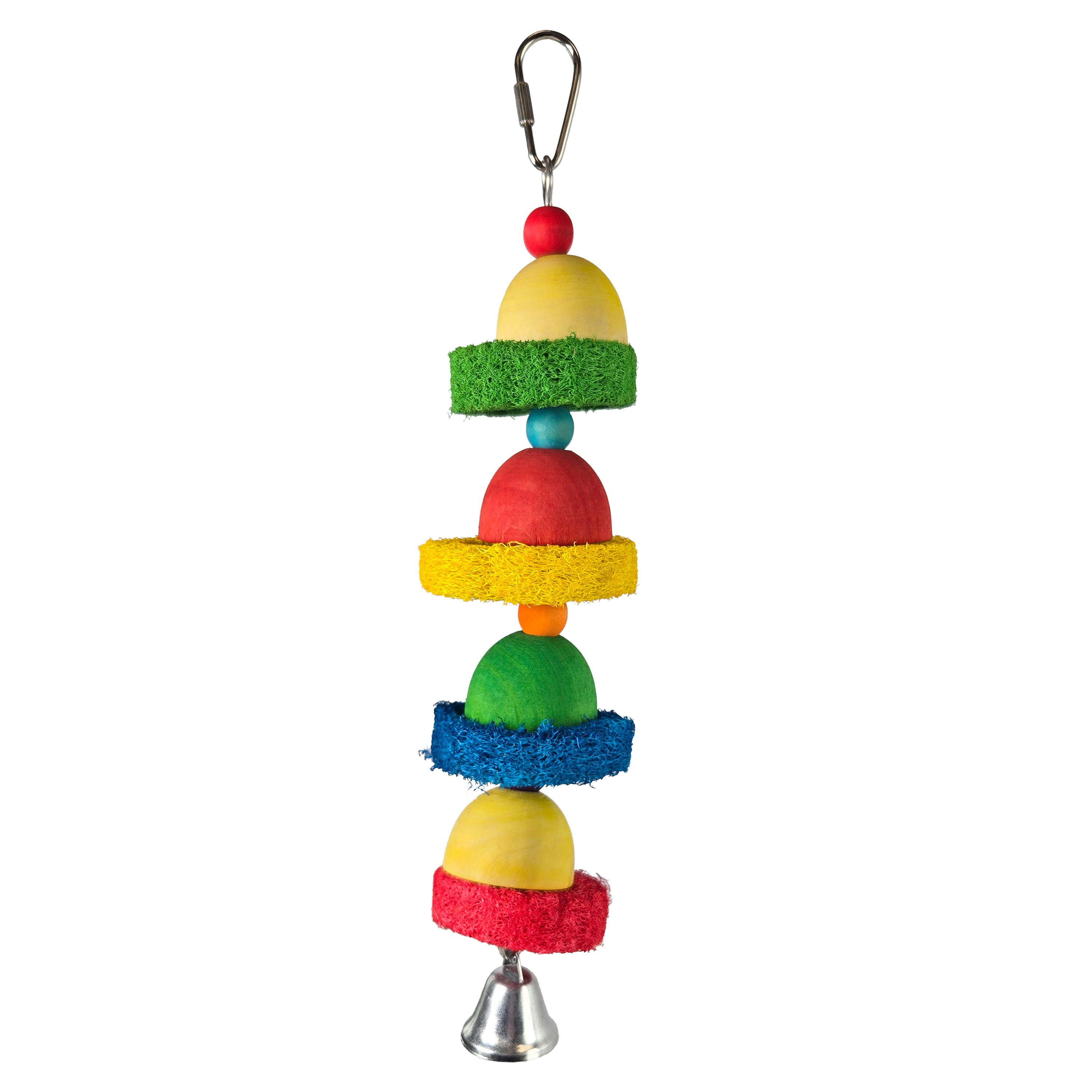 HB01552 - Flying Saucers Loofah Bird Toy
