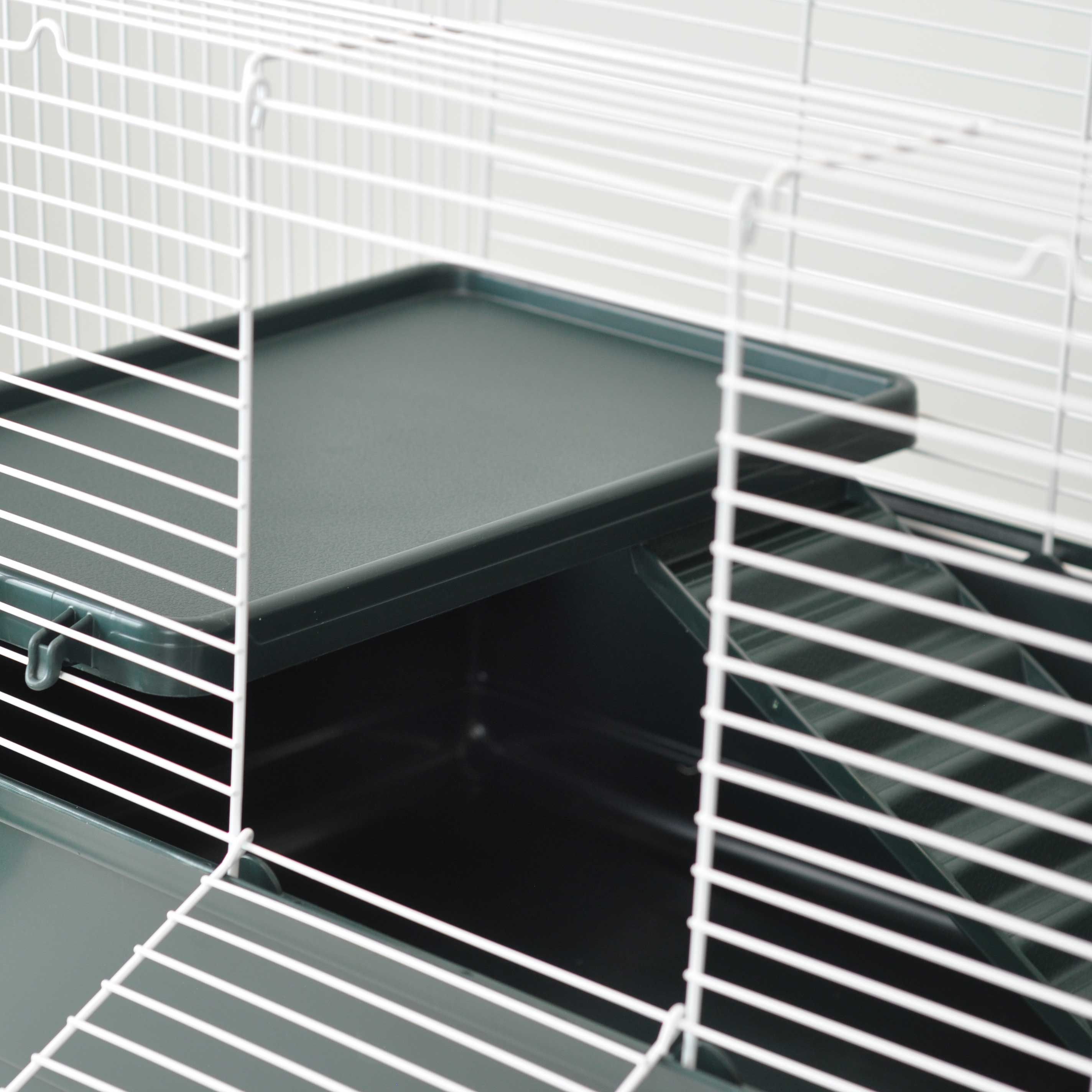 RB80S Green - 30" Small Animal Cage with Ladder & Platform (Retail ...