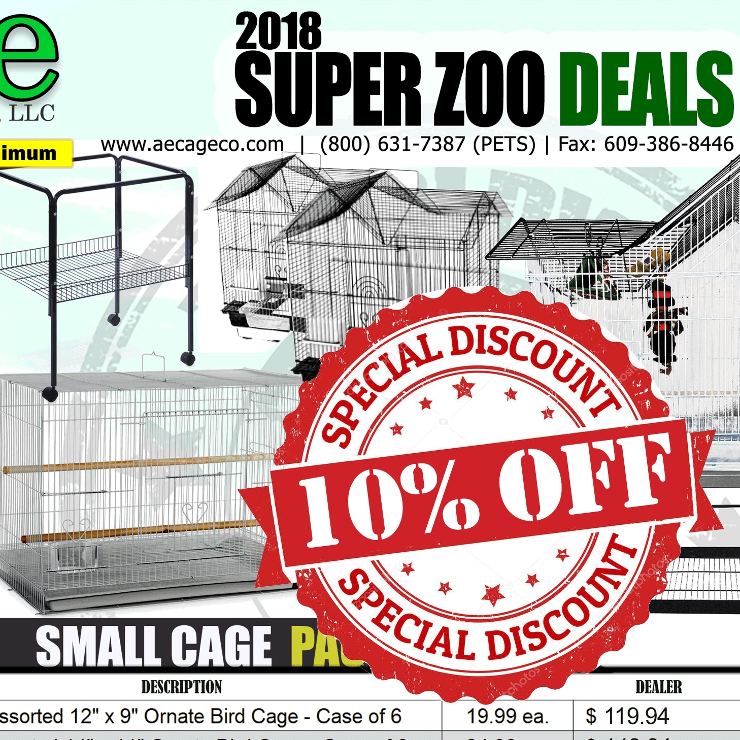 Super Zoo - Small Cages Package