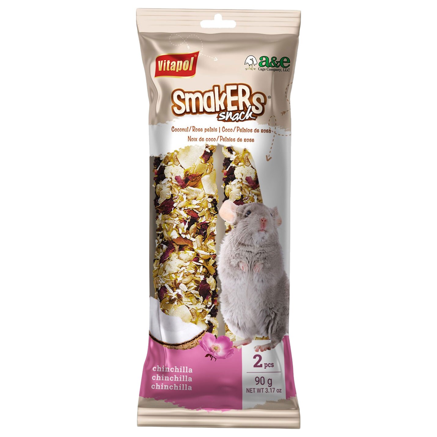 Guinea Pig Treats Nibblers Twin Pack Rabbit Treat & Chew Toy - Wooden ...