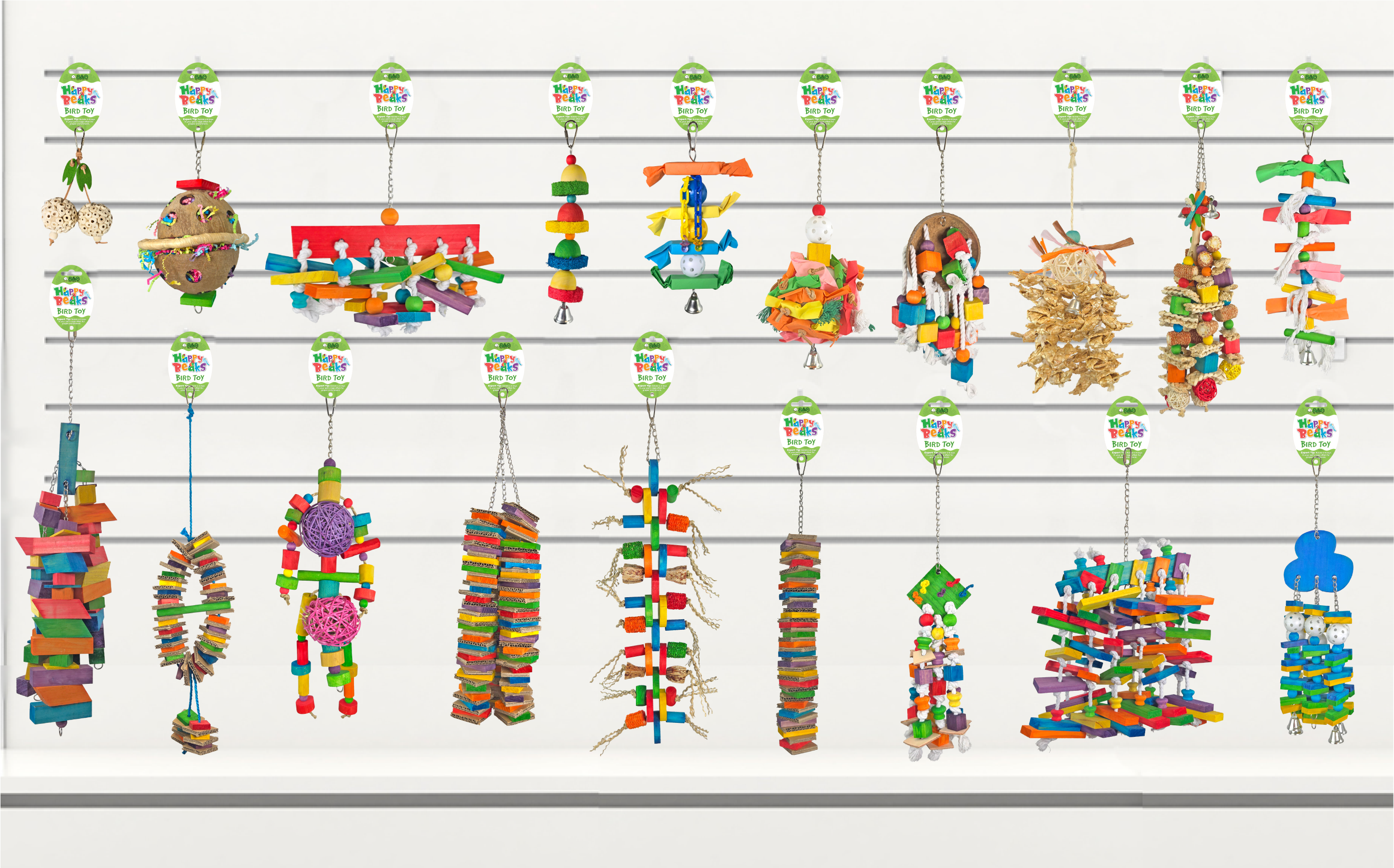 2025 Happy Beaks Bird Toy Package #2